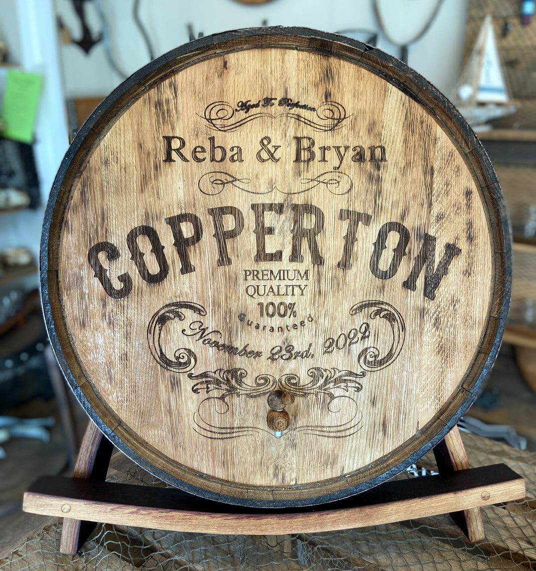 Personalized Barrel Wood Gifts | Custom Engraving – Barrel-Art